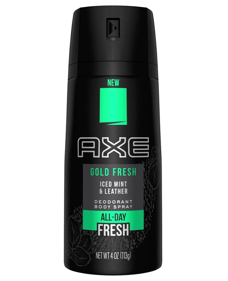Gold Fresh Iced Mint and Leather AXE para Hombres | Parfumistas