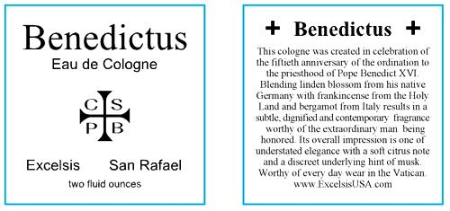 Benedictus Excelsis para Hombres | Parfumistas