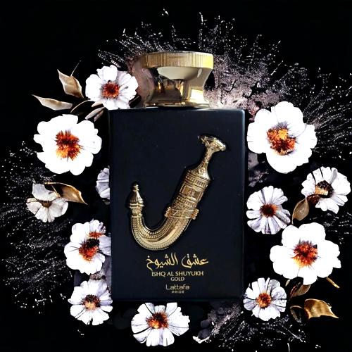 Ishq Al Shuyukh Gold Lattafa Perfumes para Hombres y Mujeres | Parfumistas